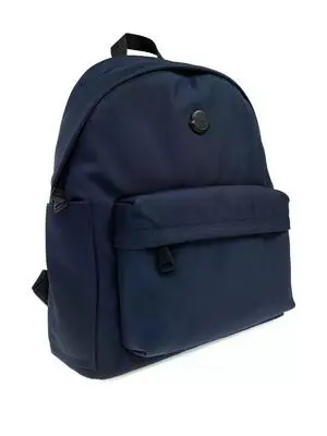 Moncler Pierrick Logo-patch Backpack - Blue