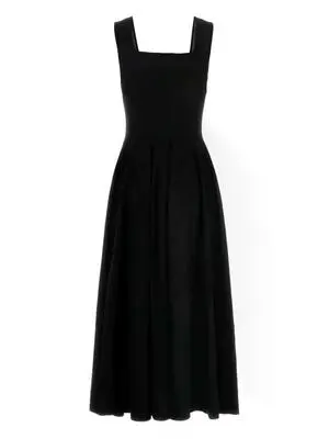 Khaite Jodie Sleeveless Square-neck Dress