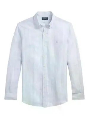 Polo Ralph Lauren Striped Button-down Shirt - Blue