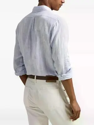 Polo Ralph Lauren Striped Button-down Shirt - Blue