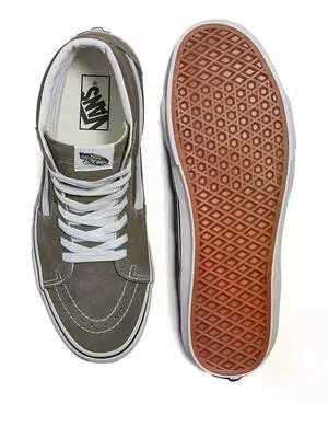 VANS Color Theory High-top Suede Sneakers - Grey