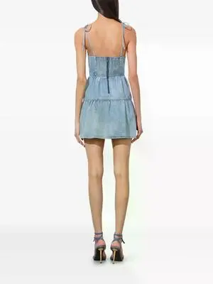Alice + Olivia Shanti Denim Mini Dress