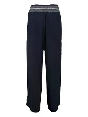 Vince Elasticated Waist Trousers With Side Stripes