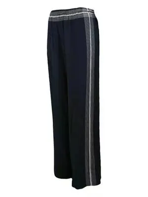 Vince Elasticated Waist Trousers With Side Stripes