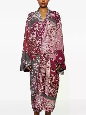 Attico Bandana-print Kimono