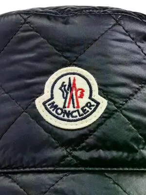 Moncler Quilted Bucket Hat - Blue