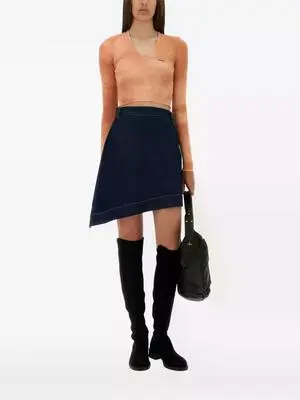 VIVIENNE WESTWOOD Orb-embroidered Crop Top