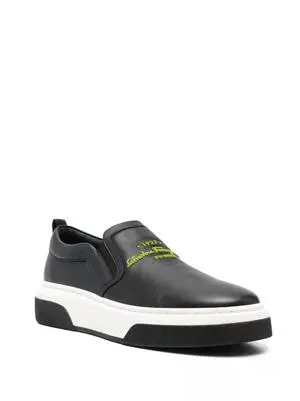 FERRAGAMO Cassina Leather Low-top Sneakers