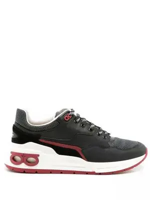 FERRAGAMO Cosma Panelled Low-top Sneakers
