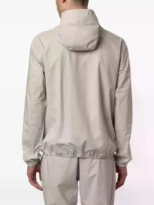 K-WAY Jacket With Zip Closure - Grey