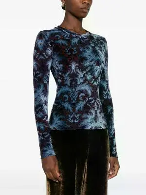 Etro Crew-neck Top - Blue