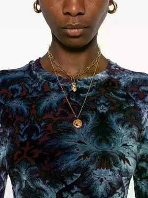 Etro Crew-neck Top - Blue