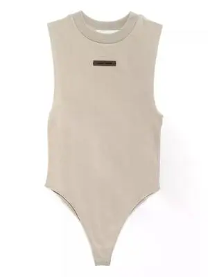 Fear Of God Sleeveless Logo Plaque Bodysuit