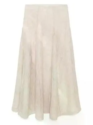 RUOHAN Straight Hem Skirt