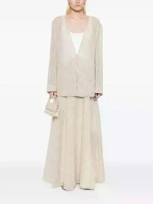 RUOHAN Straight Hem Skirt