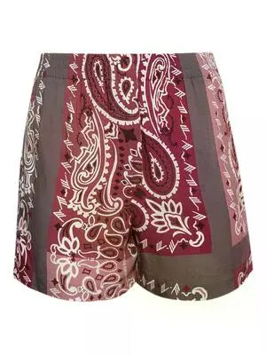 Attico Printed Shorts For Women