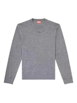 DIESEL® K-valiam Long-sleeved Logo Sweater