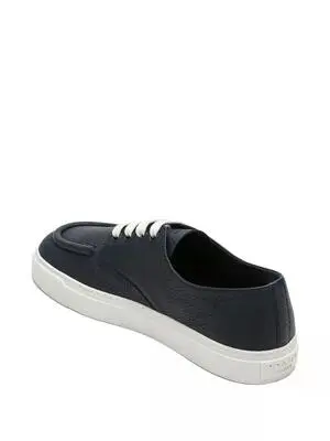 Prada Leather Lace-up Sneakers