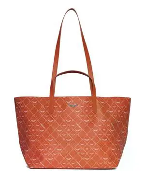 Zadig&Voltaire Xl Z Monogram Leather Tote Bag