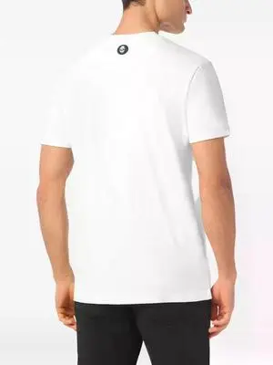 BILLIONAIRE Lion B Frame-print T-shirt - White