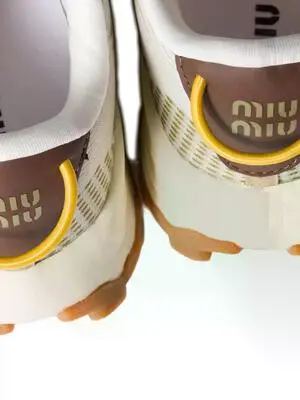 Miu Miu Energy Tech Sneakers - Brown