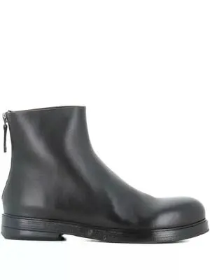 Marsèll 30mm Zucca Zeppa Leather Ankle Boots