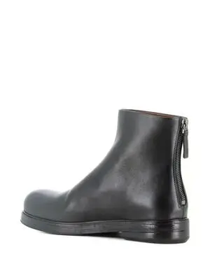 Marsèll 30mm Zucca Zeppa Leather Ankle Boots