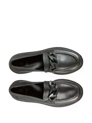 HOGL Stacy Chunky Leather Loafers