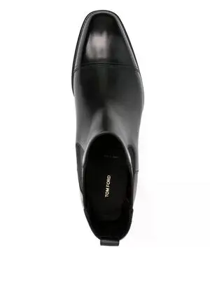TOM FORD Hainaut Leather Chelsea Boots