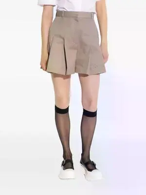 Alexander McQueen Pleated Shorts