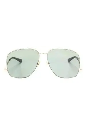 SAINT LAURENT Leon Oversized Sunglasses