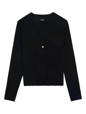 Zadig&Voltaire Manylla Button-up V-neck Cardigan