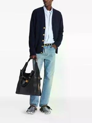 Balmain Knitted Cardigan - Blue