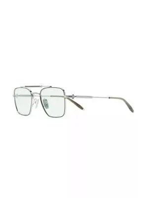 AKONI Europa Square-frame Optical Glasses - Grey