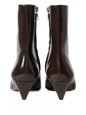 Stella McCartney Spur Heeled Ankle Boots - Brown