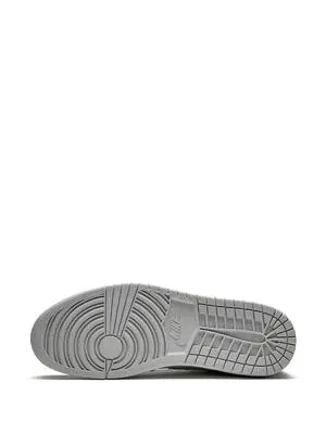 JORDAN Air 1 Retro Hi Silver 25th Anniversary Sneakers - Grey