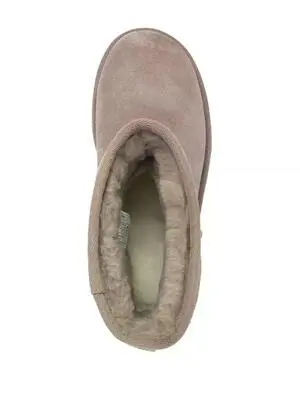UGG Classic Ultra Mini 50mm Suede Platform Boots - Grey