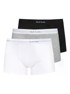 Paul Smith Logo-waistband Boxers - Black