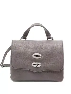 ZANELLATO Baby Postina Leather Tote - Grey