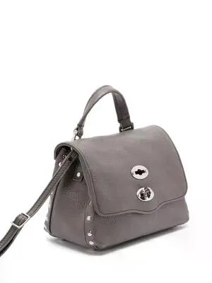 ZANELLATO Baby Postina Leather Tote - Grey