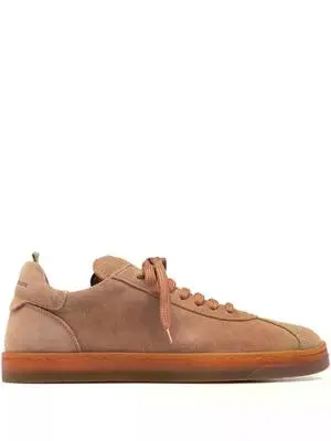 Officine Creative Karma Suede Lace-up Sneakers