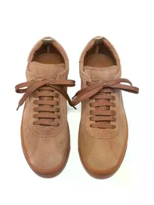 Officine Creative Karma Suede Lace-up Sneakers