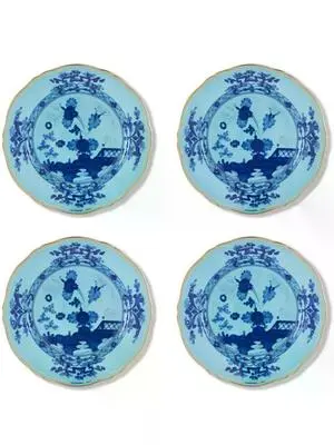 GINORI 1735 Oriente Dessert Plates - Blue