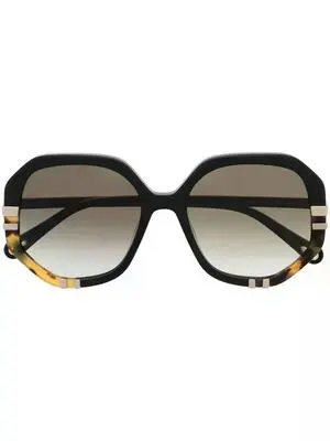 Chloé Square-frame Sunglasses - Black