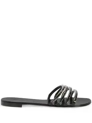 GIUSEPPE ZANOTTI Iride Crystal-embellished Sandals