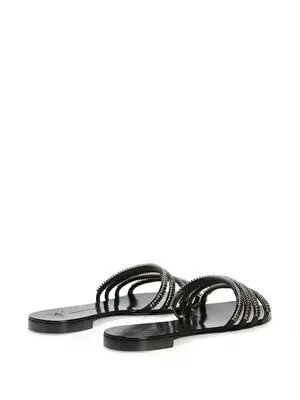 GIUSEPPE ZANOTTI Iride Crystal-embellished Sandals