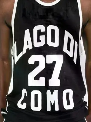 Rhude X Como 1907 Printed Tank Top