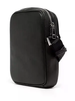 BOSS Leather Messenger Bag