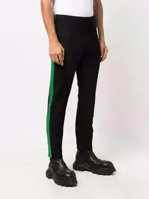 Alexander McQueen Skull-patch Slim-fit Track Pants