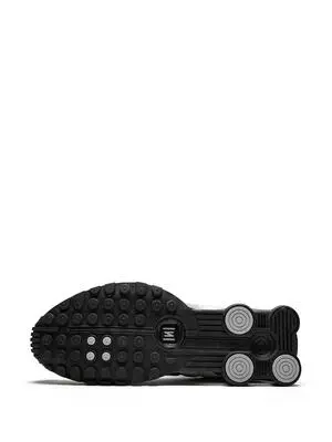 Nike Shox R4 "silver Metallic" Sneakers - Black